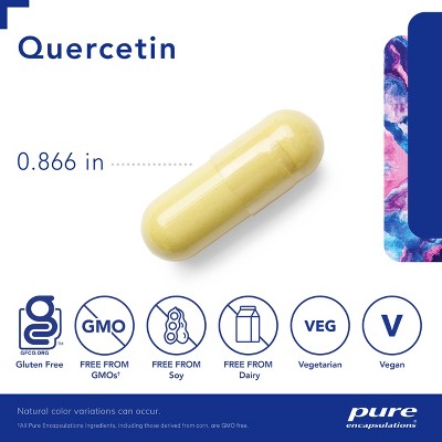 Pure Encapsulations Quercetin - Supplement With Bioflavonoids For ...