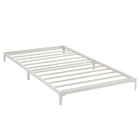 Whizmax 6 Inch Twin Low Profile Bed Frame, Heavy Duty White Metal ...