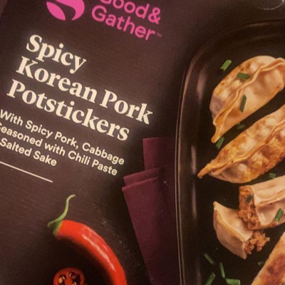 Frozen Spicy Korean Pork Potstickers - 11oz - Good & Gather™ : Target