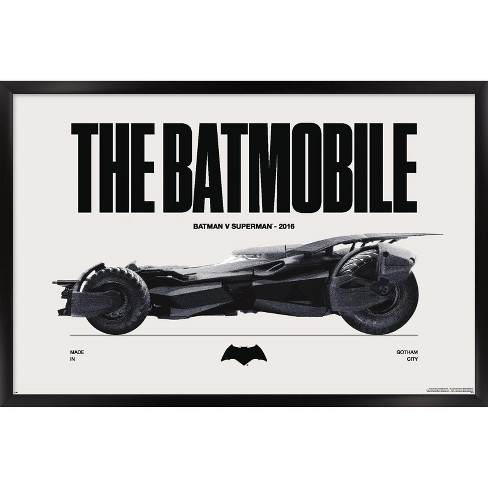 Trends International Dc Comics Batman: 85th Anniversary - The Batmobile ...