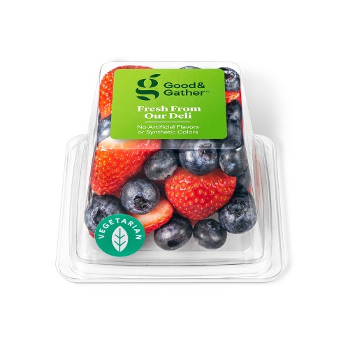 Strawberries & Blueberries Snack Cup - 6oz - Good & Gather™ : Target