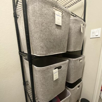 Felt Basket With Stitching - Brightroom™ : Target