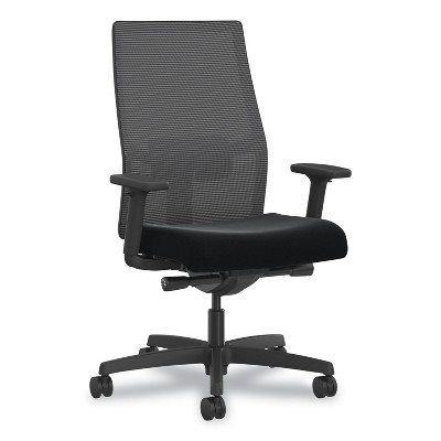 Hon Ignition 2.0 4-way Stretch Mid-back Mesh Task Chair Gray Adjustable ...