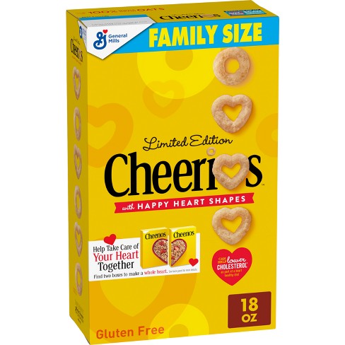 General Mills Family Size Cheerios Cereal - 18oz : Target