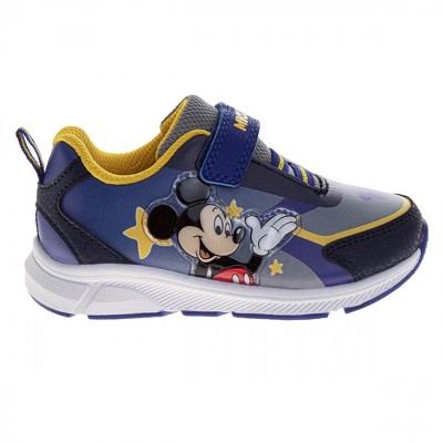 Kids Mickey Mouse Stars Velcro Sneakers : Target