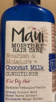 Maui Moisture Nourish & Moisture + Coconut Milk Conditioner For Dry ...