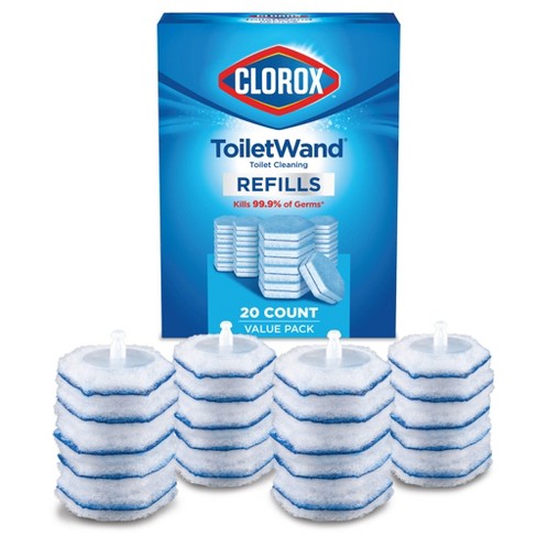 Clorox Toiletwand Disinfecting Refills Disposable Wand Heads 20ct Target