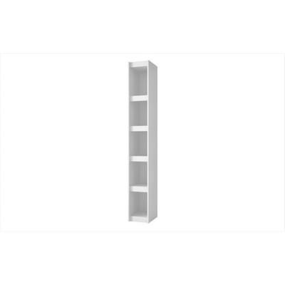 Homes: Inside + Out 73.25" Bloomguard Traditional Bookcase: Enclosed ...