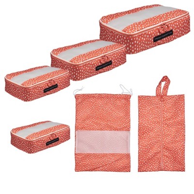 Jadyn 6pc Packing Cube Set - Desert Leopard : Target