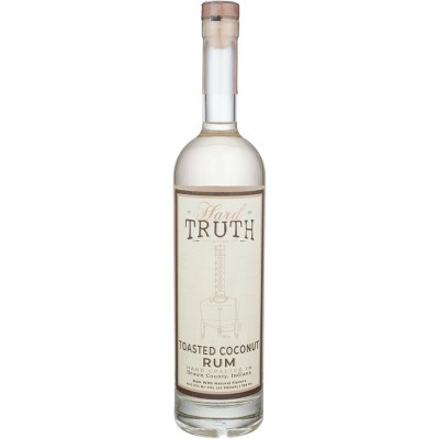 Hard Truth Toasted Coconut Flavored Rum - 750ml Bottle : Target