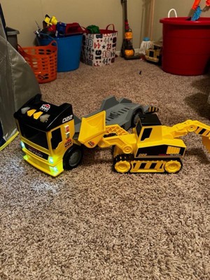 Maxx Action 2-n-1 Mega Mover – Construction Truck And Trailer : Target