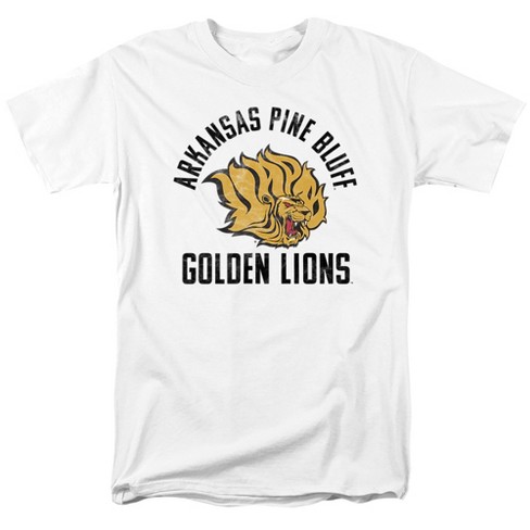 University Of Arkansas At Pine Bluff Official Golden Lions Logo Adult T ...