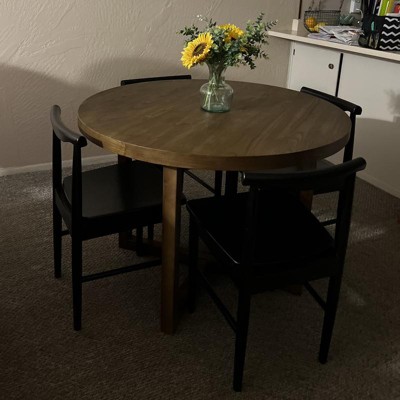 Keener All Wood Round Dining Table - Threshold™ : Target