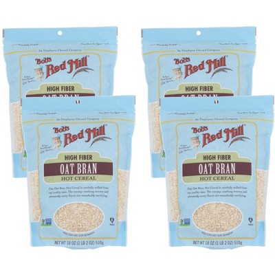 Now Foods Oat Bran - 14 Oz Bag : Target