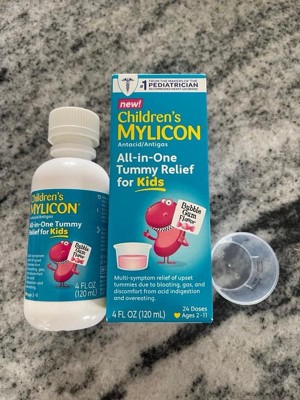 Mylicon Bubble Gum Flavor All-in-one Tummy Relief For Kids - 4 Fl Oz ...