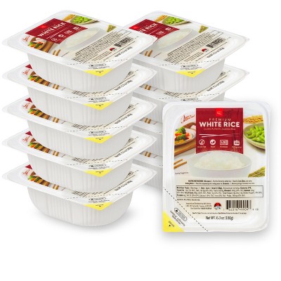 Iris Usa Japanese Rice (10 Pack), Instant White Rice For Microwave 80 ...