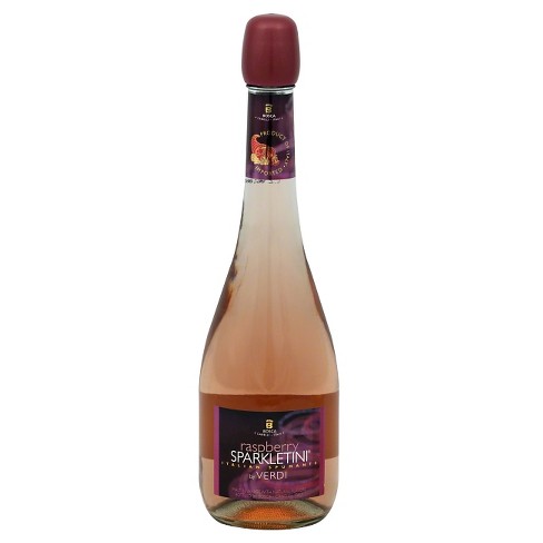 Verdi Raspberry Sparkletini Wine - 750ml Bottle : Target