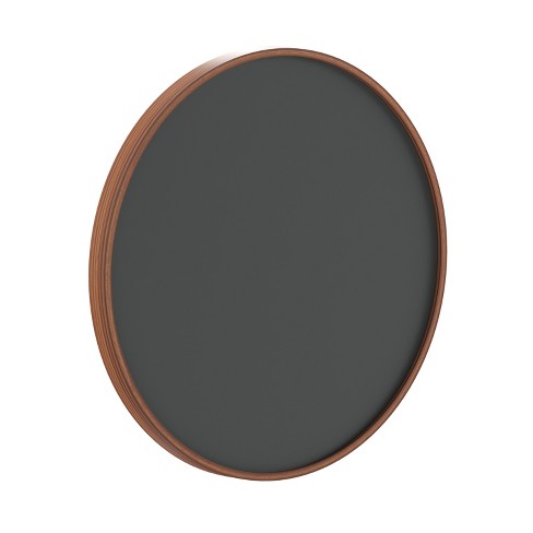 Emma And Oliver Round Wall Mounted Magnetic Chalkboards With Eraser And ...