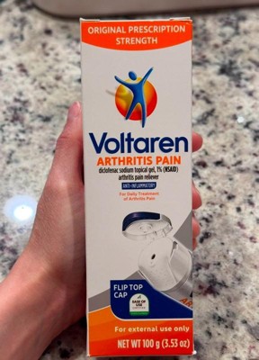 Voltaren Diclofenac Sodium Topical Arthritis Pain Relief Gel Tube - 1.7 ...