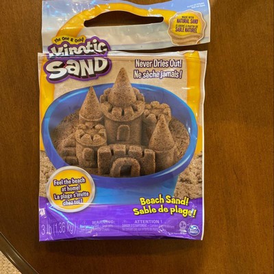 Kinetic Sand Beach Sand 3lb : Target