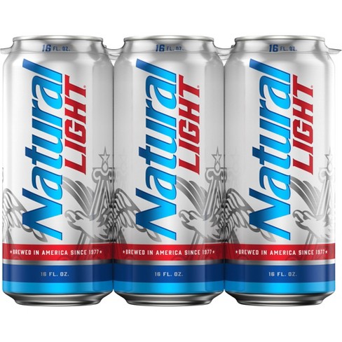 Natural Light Beer - 6pk/16 Fl Oz Cans : Target
