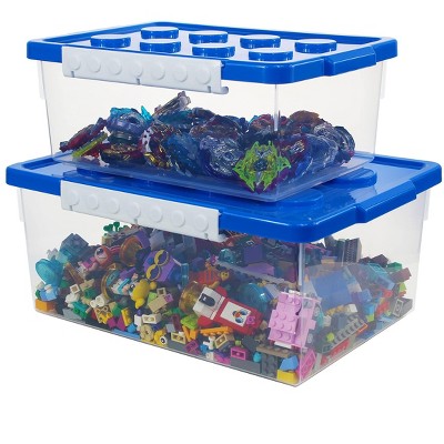 Ukonic Disney Stitch And Angel 15-inch Storage Bin Cube Organizers With ...