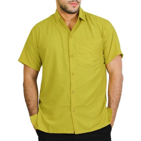 La Leela Men's Short Sleeve Button Down Casual Camp Summer Shirts ...
