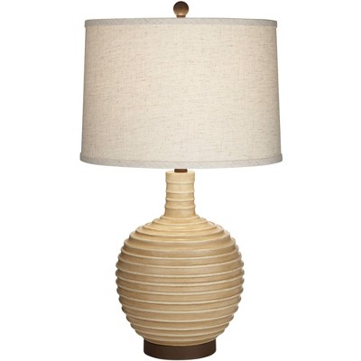 23" Beige Ceramic Urn Table Lamp - Nourison : Target