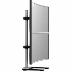 Atdec Visidec VFS-DV Freestanding LED/LCD Vertical Dual Monitor Stand ...