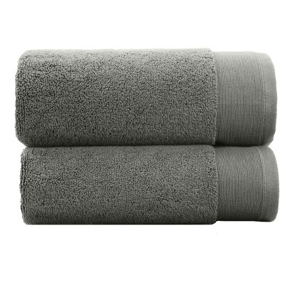 Luxury Bath Towels, Softest 100% Cotton By California Design Den - Gray ...