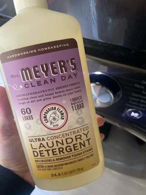 Mrs. Meyer's Clean Day Compassion Flower Ultra Concentrated Laundry ...