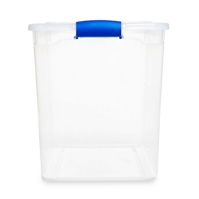 Buy Homz Heavy Duty Modular Clear Plastic Stackable Storage Tote ...