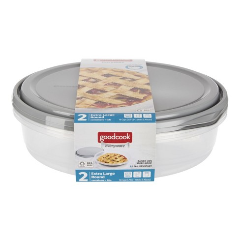 Goodcook Everyware Round Storage Containers 12" - 2pk : Target