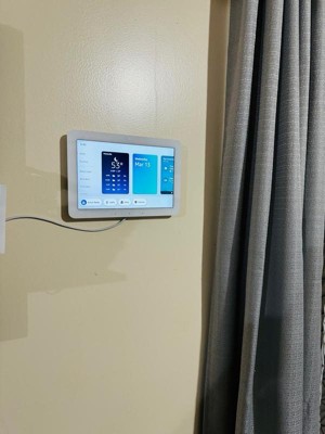 Amazon Echo Hub 8" Smart Home Control Panel With Alexa - White : Target