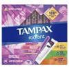 Tampax Radiant Triple Pack Regular/Super/Super Plus Absorbency Tampons ...