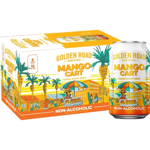 Golden Road Mango Cart Na - 6pk/12 Fl Oz Cans : Target