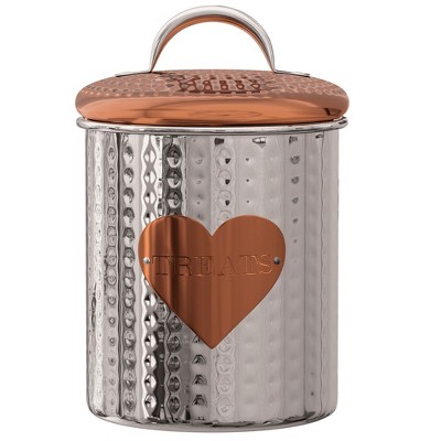 Amici Pet Retro Treats Storage Canister, 72 Oz. , White : Target