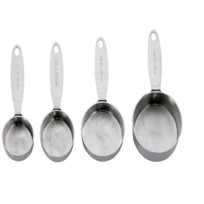 Cuisipro Stainless Steel Measuring Cup Set, 4 Piece : Target