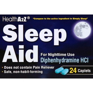 HealthA2Z Sleep Aid Caplets for Nighttime Sleep Support and Restful ...