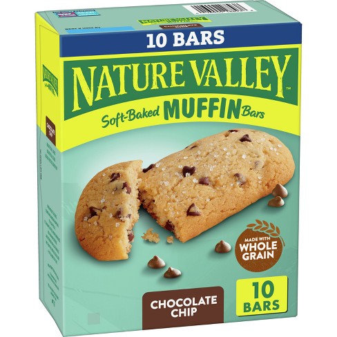 Nature Valley Muffin Chip Bar - 10ct : Target