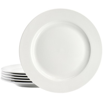 Corelle 10.3" 6pk Glass Dinner Plates White : Target