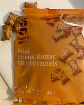 Mini Peanut Butter Filled Pretzels - 9ct - Good & Gather™ : Target