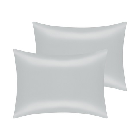 Unique Bargains Breathable Satin Solid Envelope Closure Pillowcase 2 ...