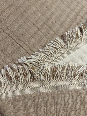 Reversible Textured Cotton Chambray Coverlet - Casaluna™ : Target