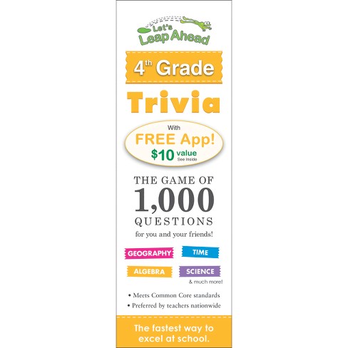 Let's Leap Ahead 4th Grade Trivia - By Alex A Lluch (paperback) : Target