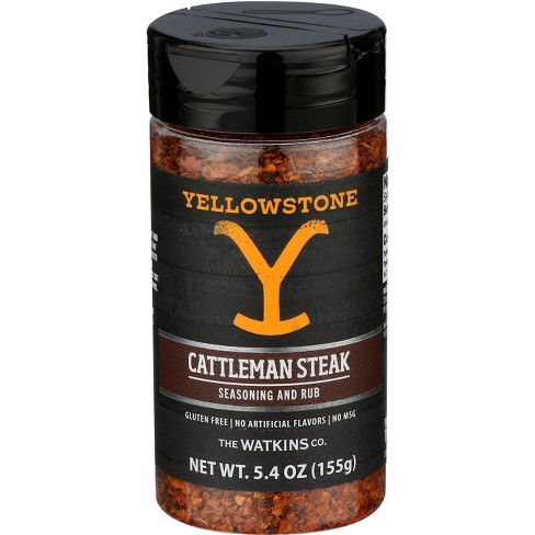 Yellowstone Seasoning Cattleman Steak Rub - Pack Of 6 - 5.4 Oz : Target