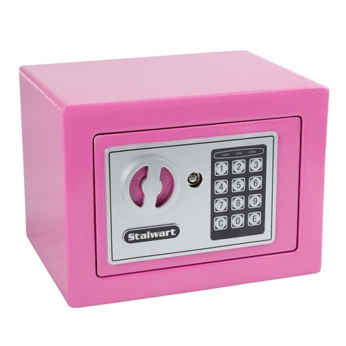 Fleming Supply Digital Security Safe Box For Valuables - Steel Lock Box ...