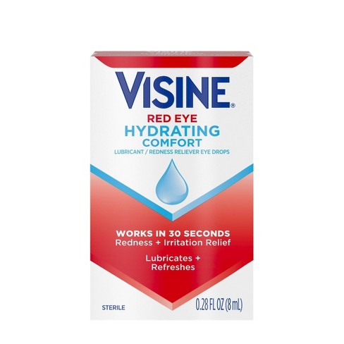 Visine Advanced Redness + Irritation Relief Lubrication / Redness Eye ...