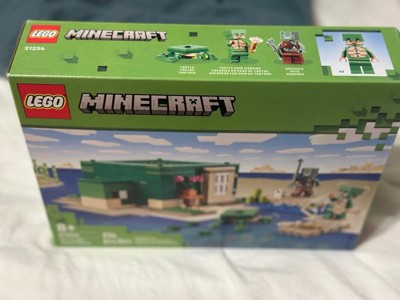 Lego Minecraft The Turtle Beach House Construction Toy 21254 : Target