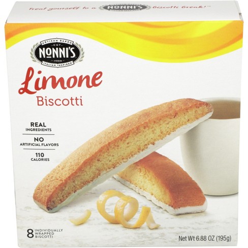 Nonnis Biscotti Limone - Pack Of 6 - 6.88 Oz : Target